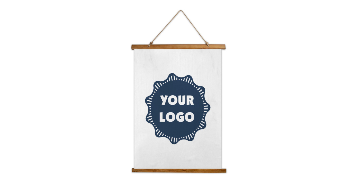 Custom Logo Wall Hanging Tapestry | YouCustomizeIt