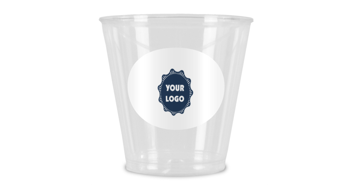 Custom Logo Plastic Shot Glass | YouCustomizeIt