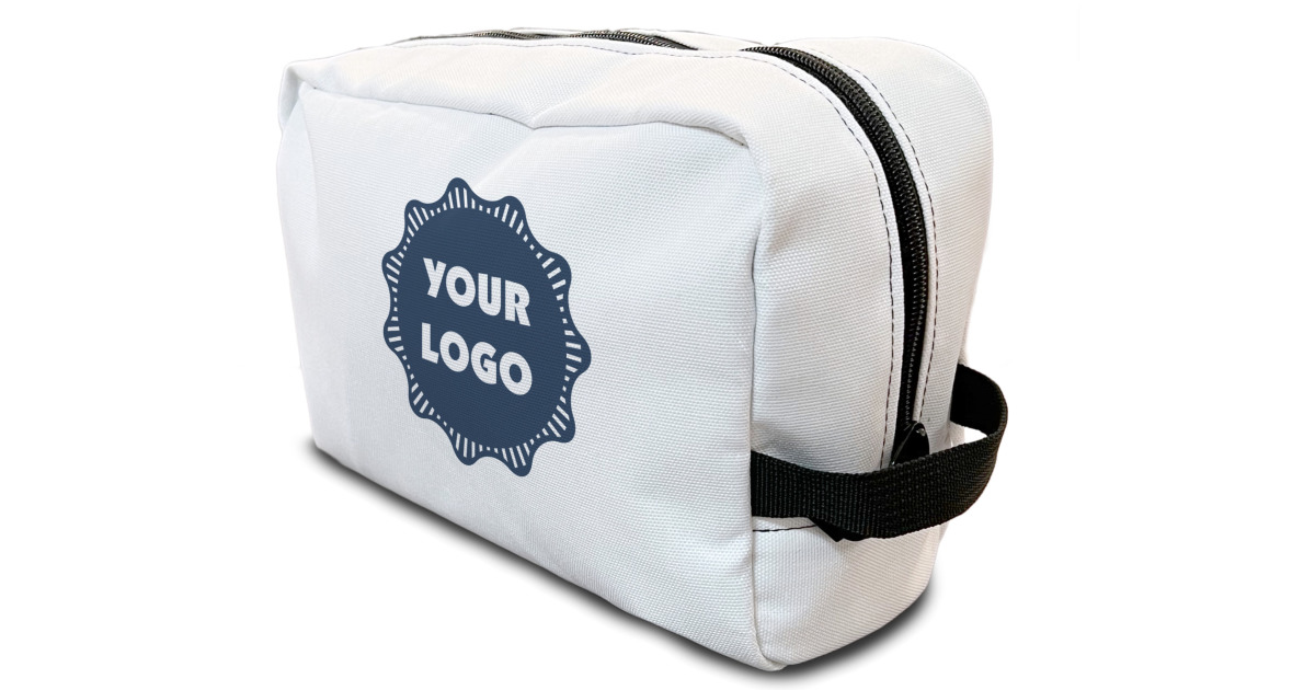 Custom Logo Toiletry Bag / Dopp Kit | YouCustomizeIt