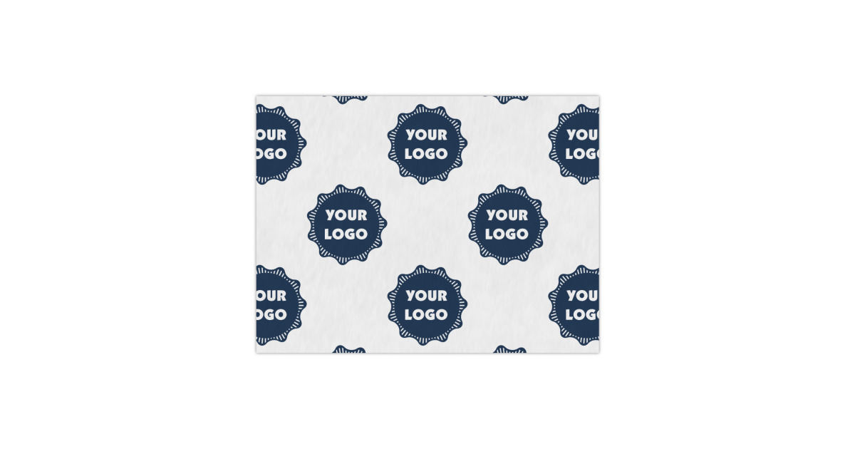 Custom Logo Tissue Paper Sheets - Medium - Lightweight | YouCustomizeIt