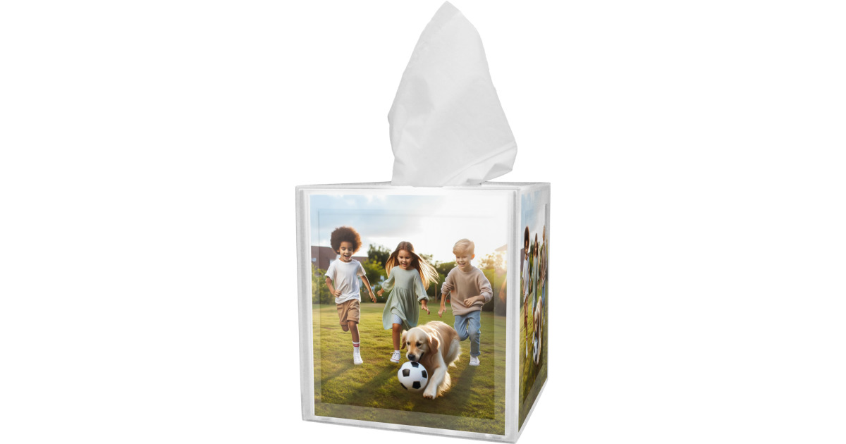 Custom Photo Tissue Box Cover | YouCustomizeIt
