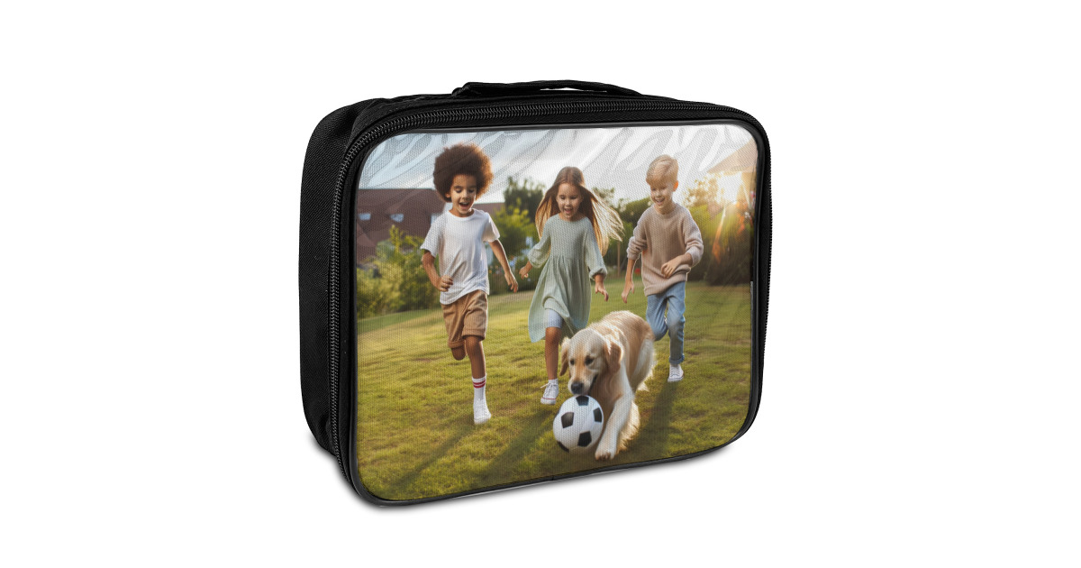 Custom Photo Insulated Lunch Bag | YouCustomizeIt