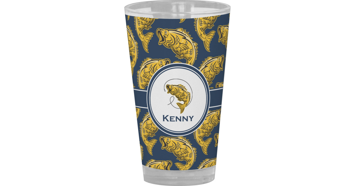 Custom Fish Pint Glass - Full Color (Personalized) | YouCustomizeIt