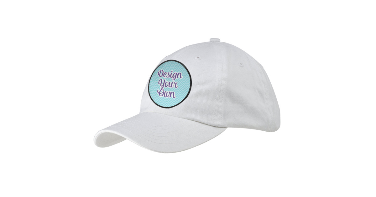 Design Your Own Baseball Cap - White | YouCustomizeIt