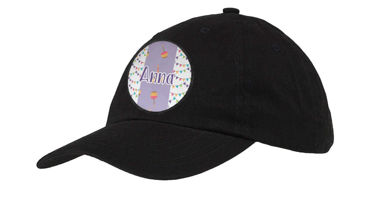 Custom Happy Birthday Baseball Cap - Black (Personalized) | YouCustomizeIt