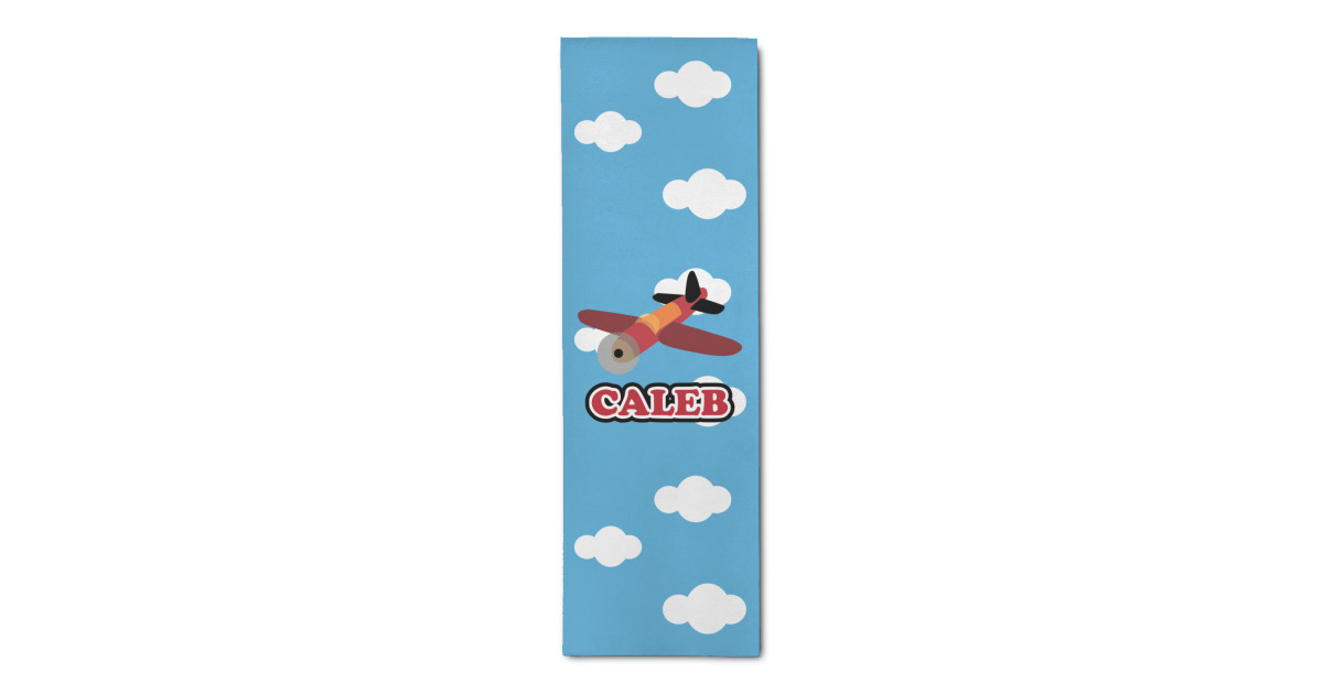 Custom Airplane Runner Rug - 2.5'x8' w/ Name or Text | YouCustomizeIt