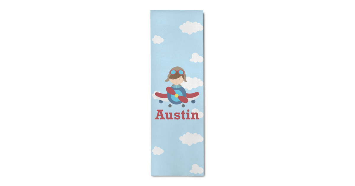 Custom Airplane & Pilot Runner Rug - 2.5'x8' w/ Name or Text ...