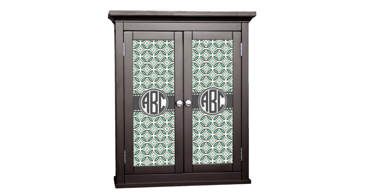 Custom Geometric Circles Cabinet Decal - Large (Personalized ...