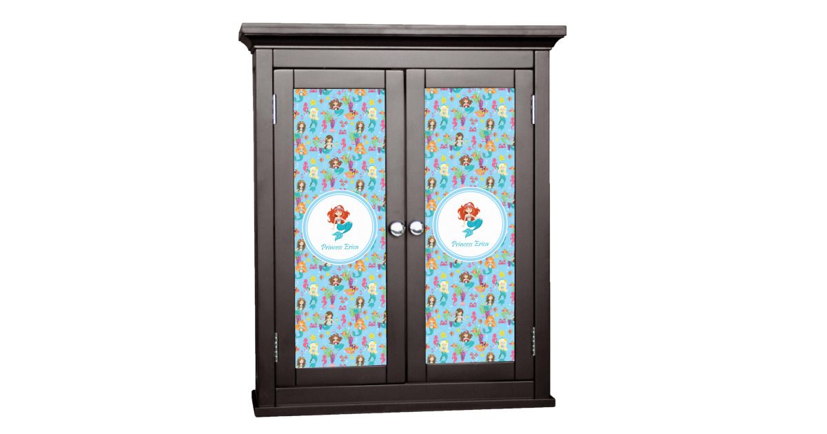 Custom Mermaids Cabinet Decal - Custom Size (Personalized) | YouCustomizeIt