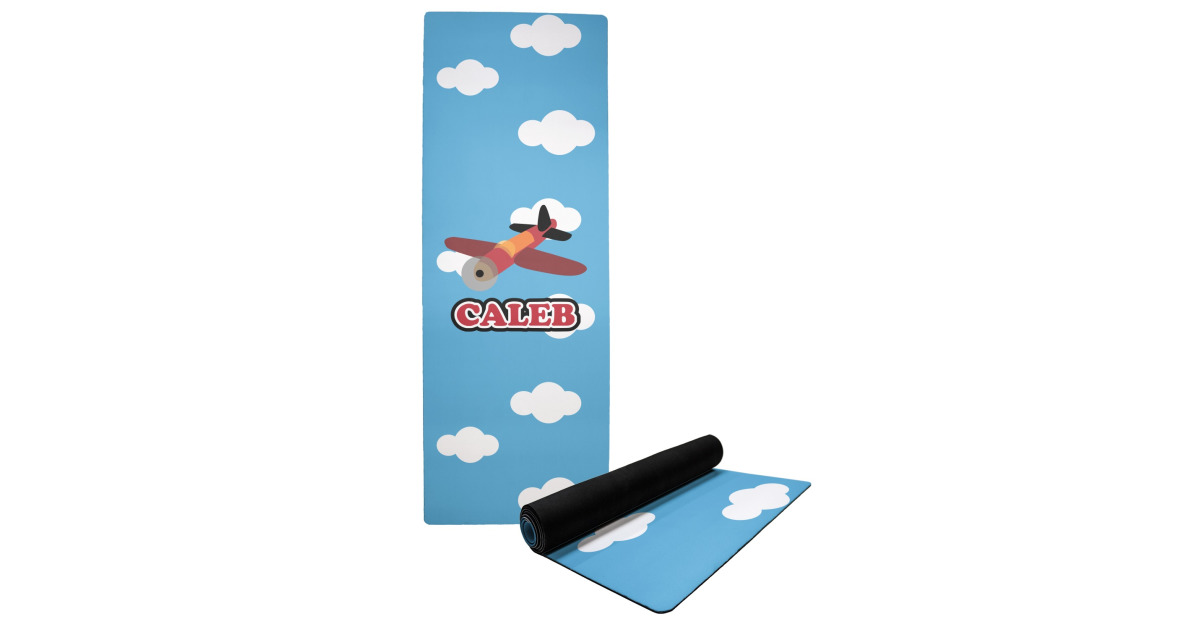 Custom Airplane Yoga Mat (Personalized) | YouCustomizeIt