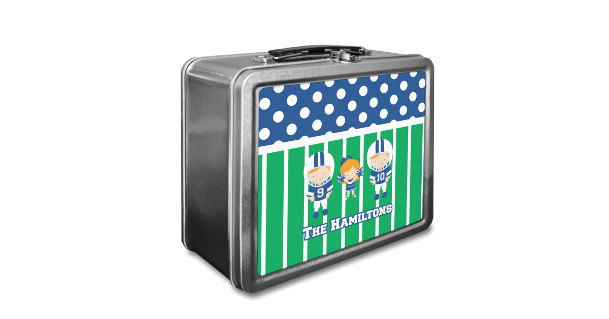 Custom Football Lunch Box (Personalized) | YouCustomizeIt