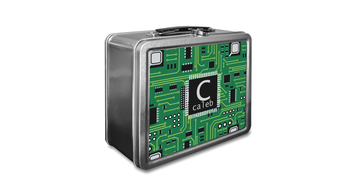Custom Circuit Board Lunch Box (Personalized) | YouCustomizeIt