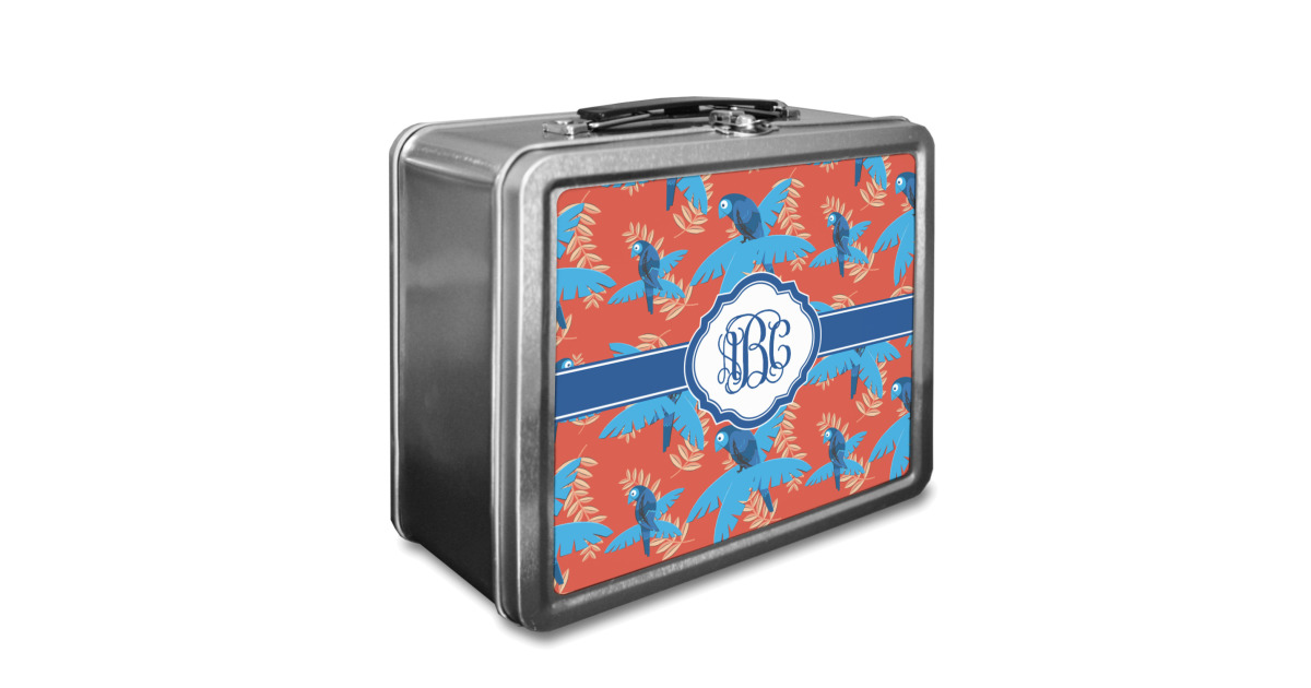 Custom Blue Parrot Lunch Box (Personalized) | YouCustomizeIt