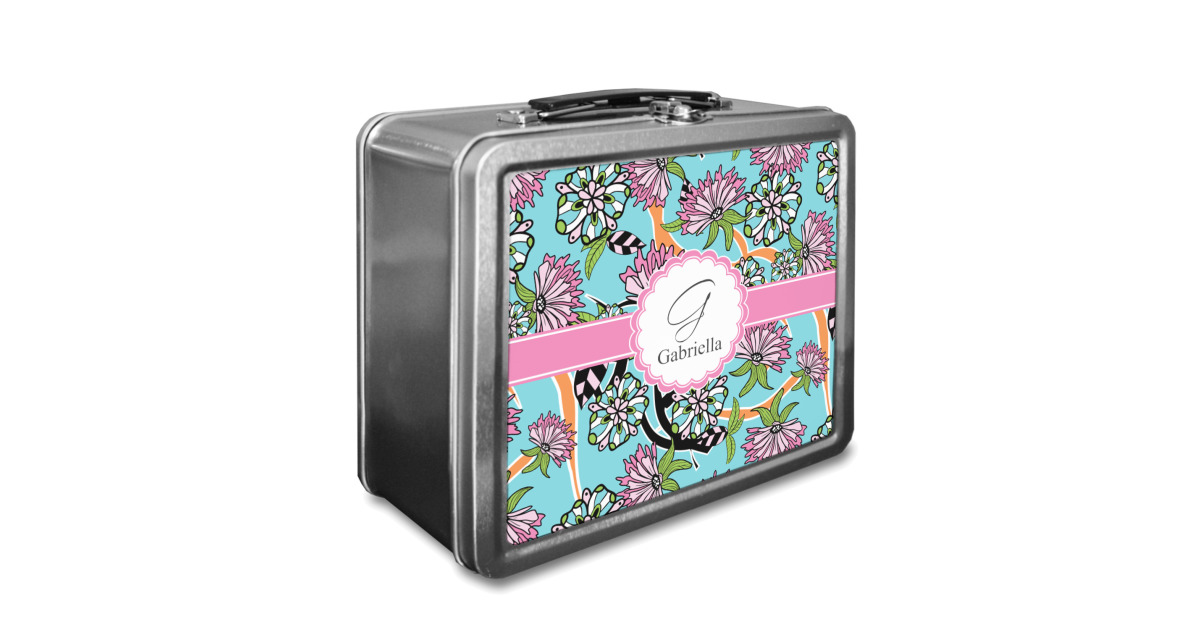 Custom Summer Flowers Lunch Box (Personalized) | YouCustomizeIt