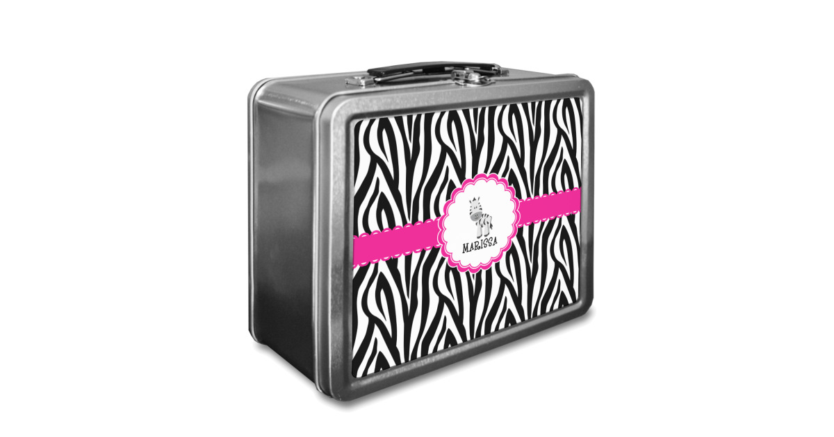 Custom Zebra Lunch Box (Personalized) | YouCustomizeIt