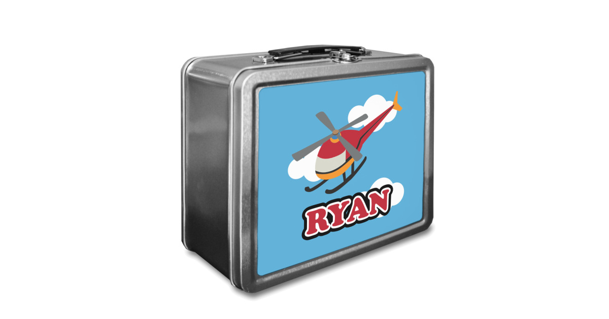 Custom Helicopter Lunch Box (Personalized) | YouCustomizeIt
