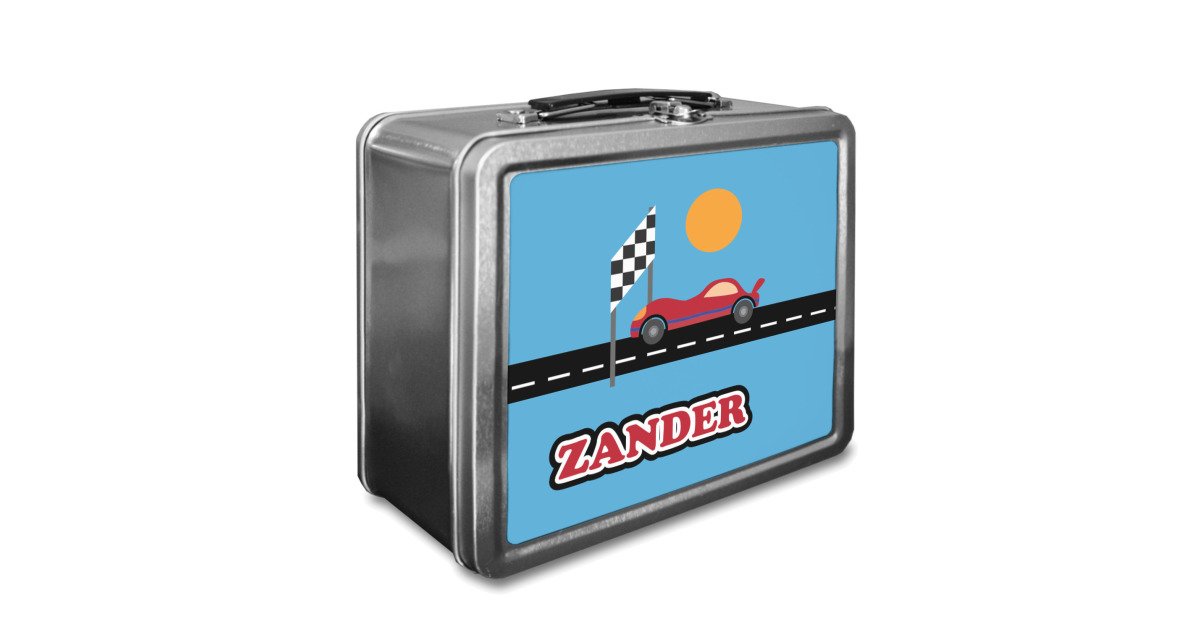 Custom Race Car Lunch Box (Personalized) | YouCustomizeIt
