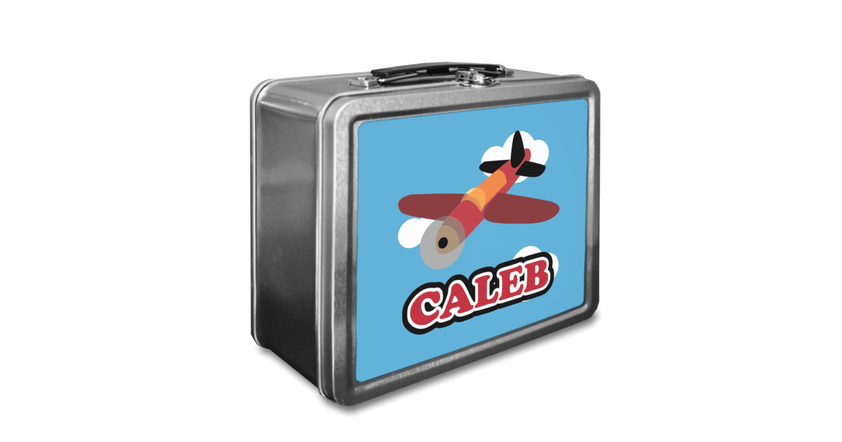 Custom Airplane Lunch Box (Personalized) | YouCustomizeIt