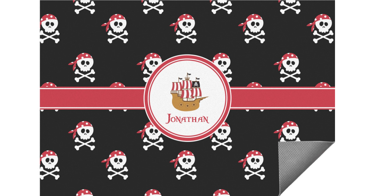 Custom Pirate Indoor / Outdoor Rug (Personalized) | YouCustomizeIt