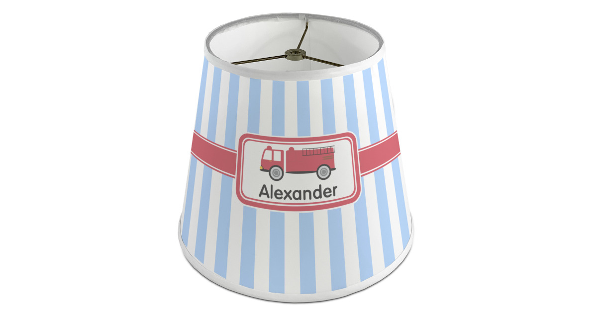 Custom Firetruck Empire Lamp Shade (Personalized) | YouCustomizeIt