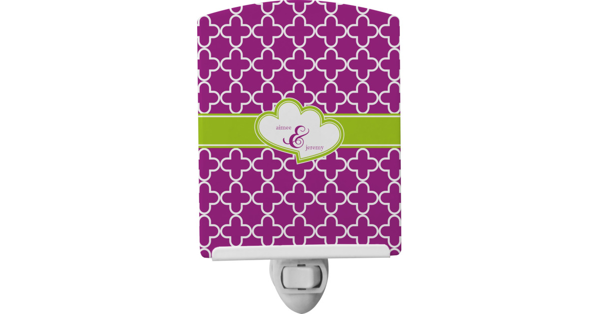 Custom Clover Ceramic Night Light (Personalized) | YouCustomizeIt
