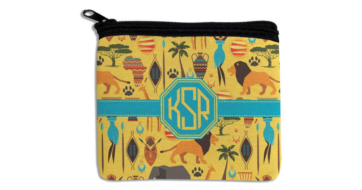 Custom African Safari Rectangular Coin Purse (Personalized ...