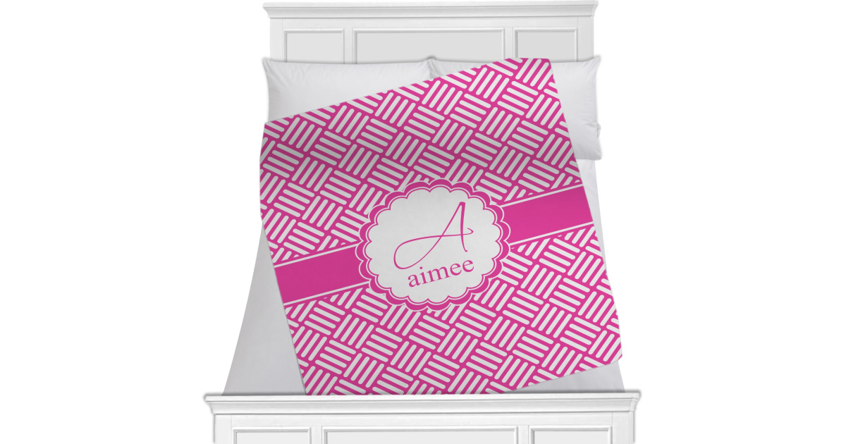 Custom Square Weave Minky Blanket (Personalized) | YouCustomizeIt