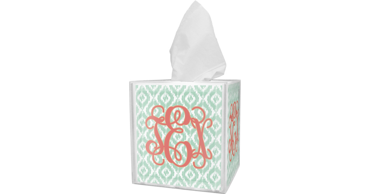 Custom Monogram Tissue Box Cover | YouCustomizeIt
