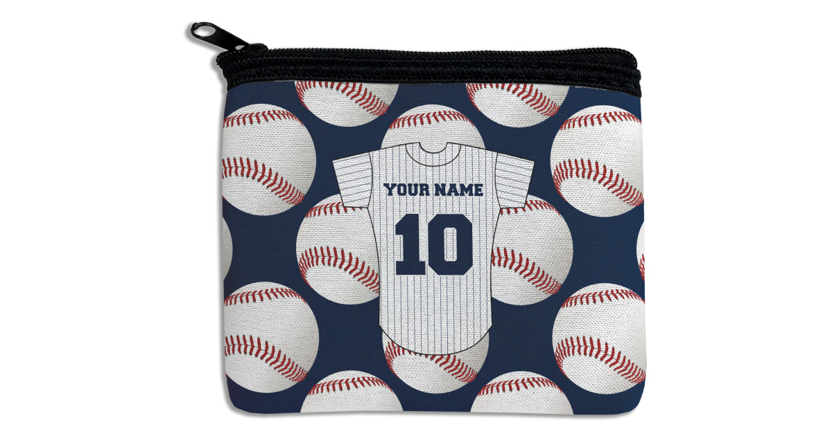 Custom Baseball Jersey Rectangular Coin Purse (Personalized ...