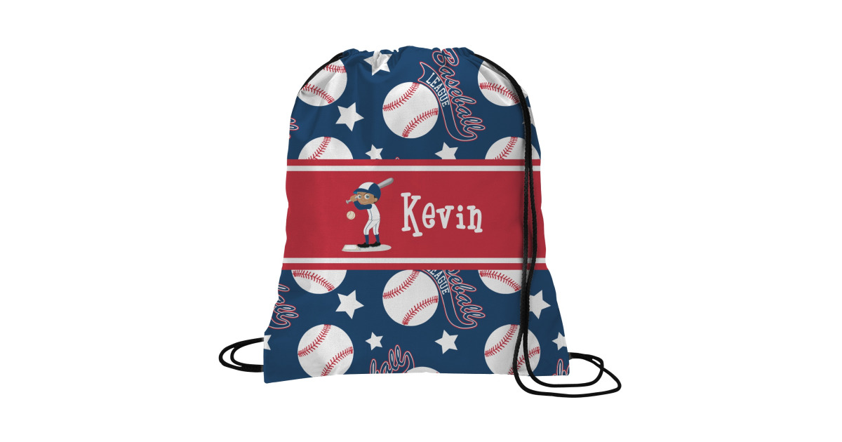 Custom Baseball Drawstring Backpack (Personalized) | YouCustomizeIt
