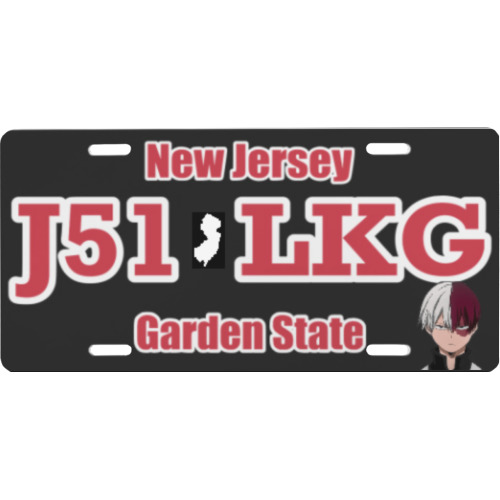 My Front License Plate Design | YouCustomizeIt